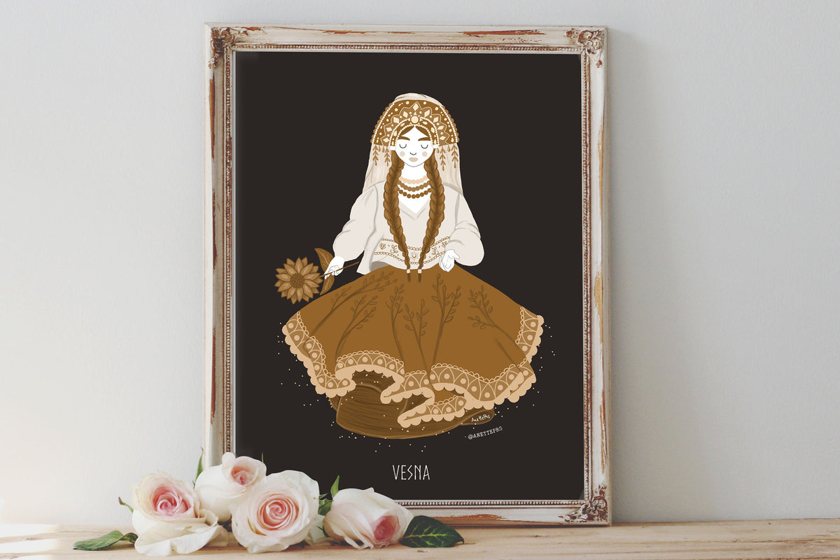 Vesna Art Print Anetteprs