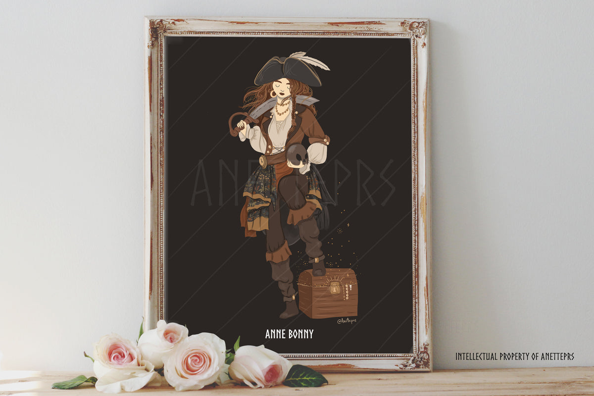 Anne Bonny Art Print – anetteprs