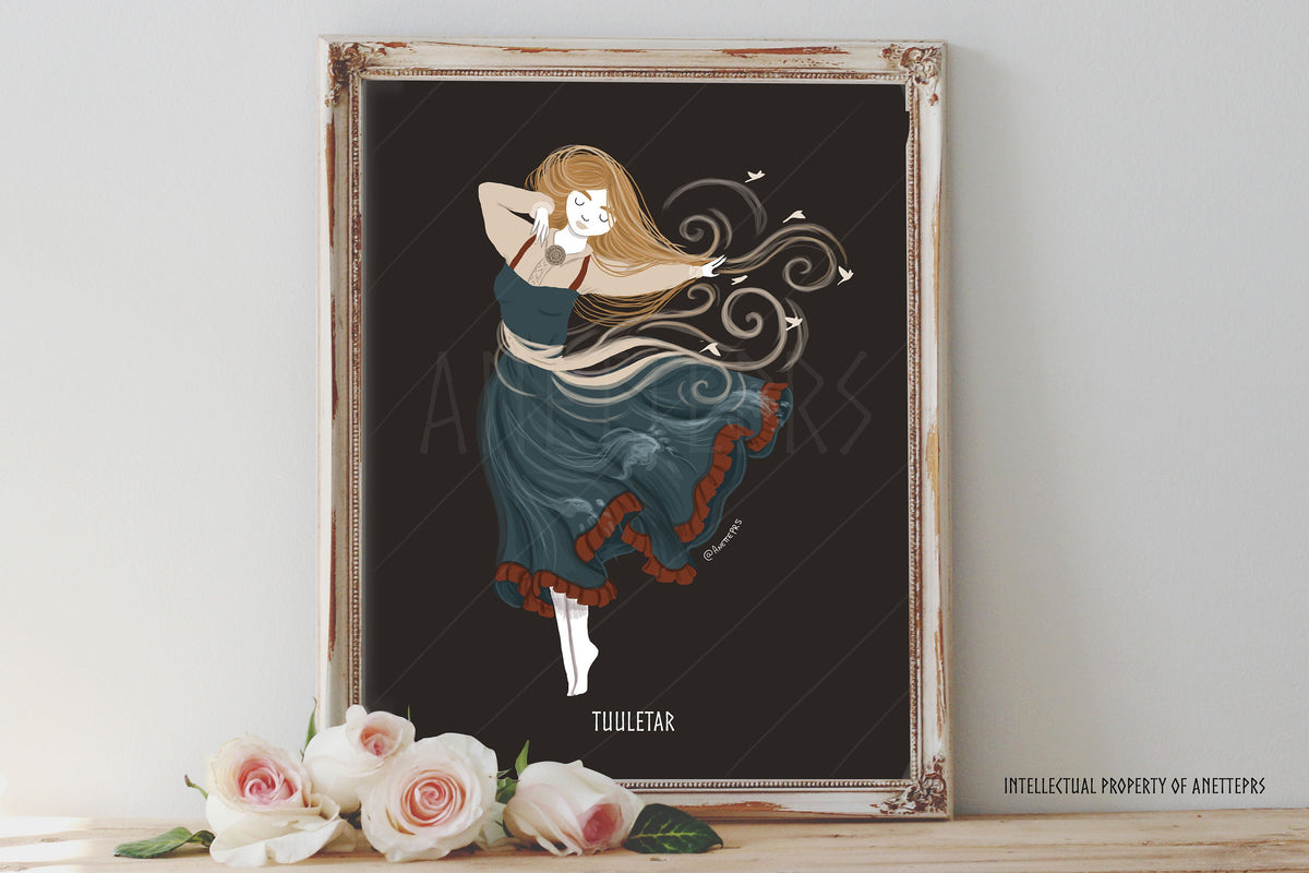 Tuuletar Art Print – anetteprs