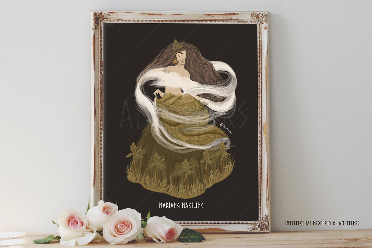 Mariang Makiling Art Print – anetteprs