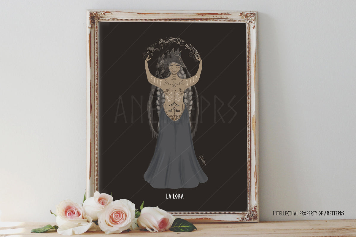 La Loba Art Print – anetteprs